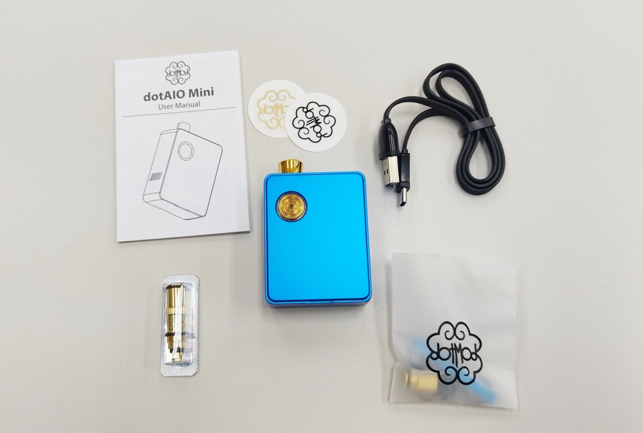【レビュー】dotMod dotAIO MINI が持ち運びに最適なコンパクトキットだった話。 - VAPEFLASH (ベイプフラッシュ)